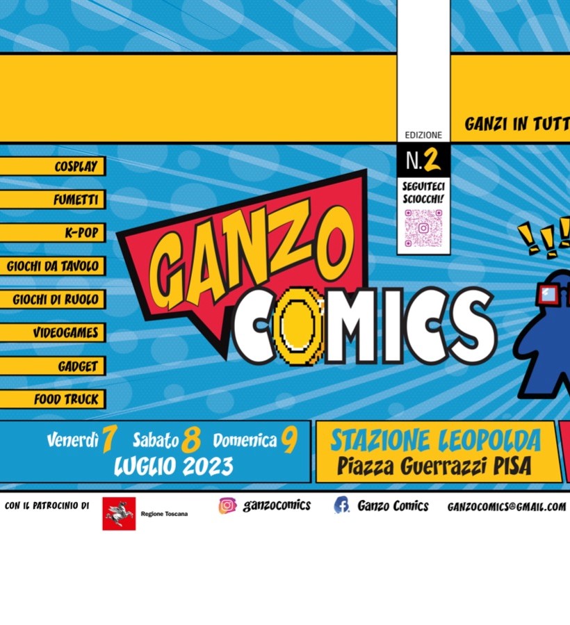 Ganzo Comics 2023 | Comune di Pisa - Turismo
