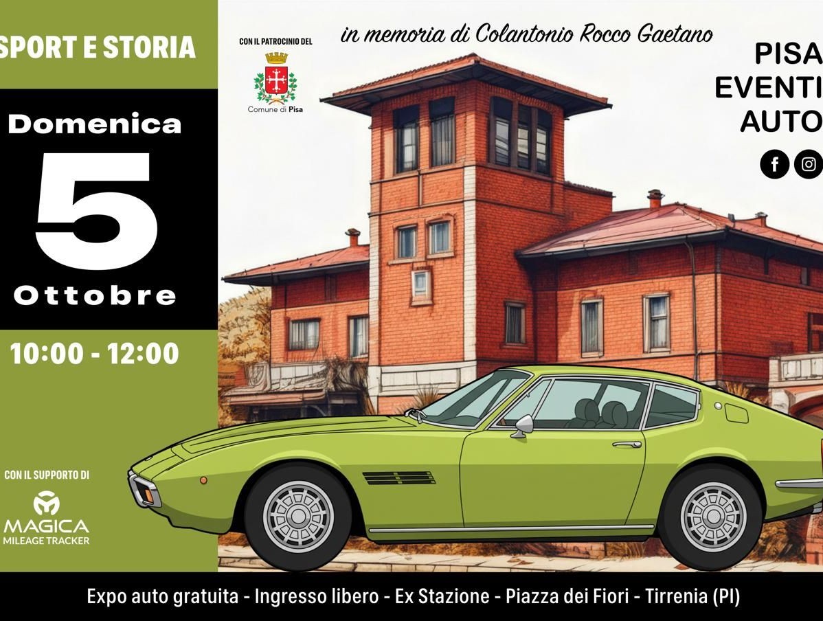 Morning car expo in Tirrenia | Comune di Pisa - Turismo