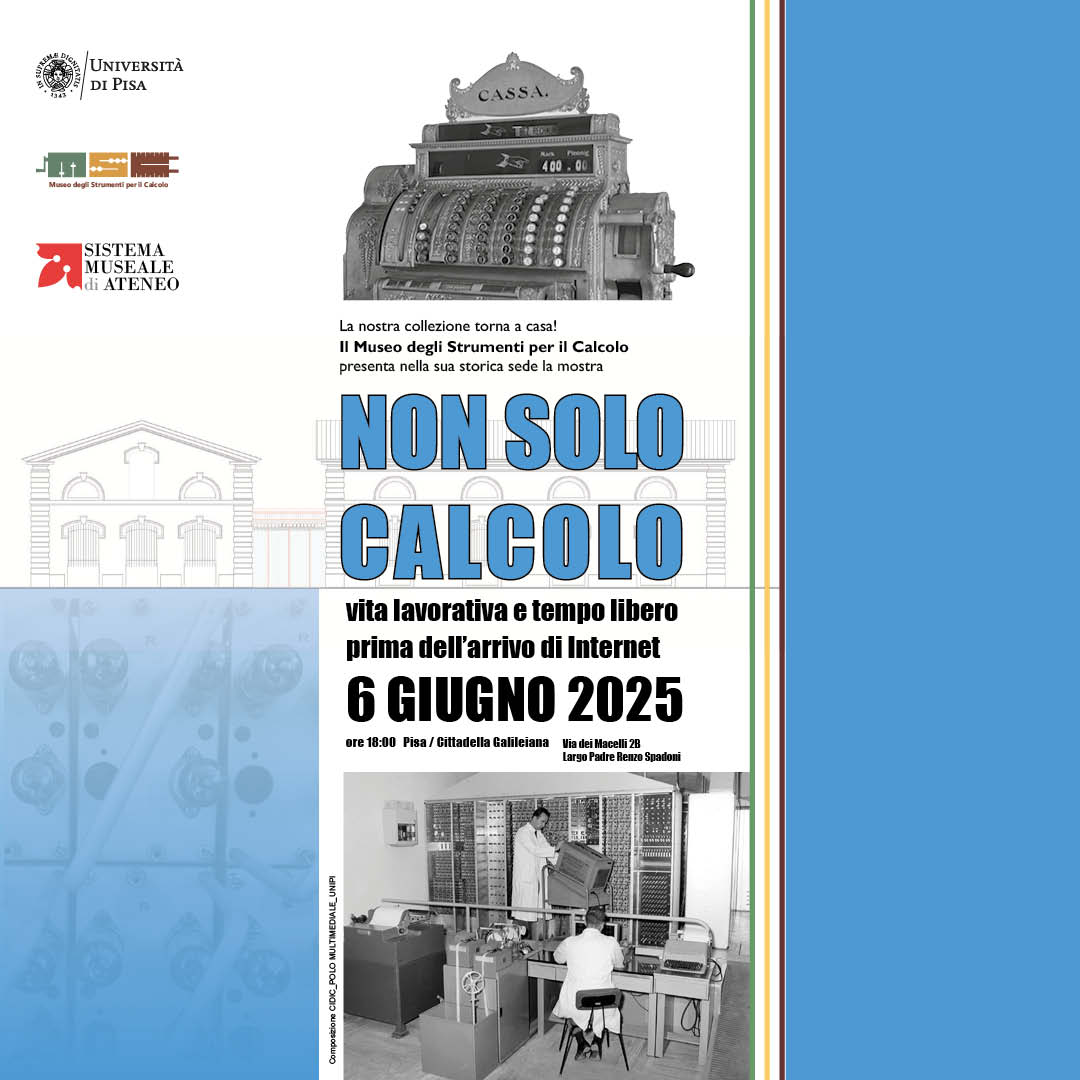 Non solo calcolo - Museo degli Strumenti per il Calcolo | Comune di ...