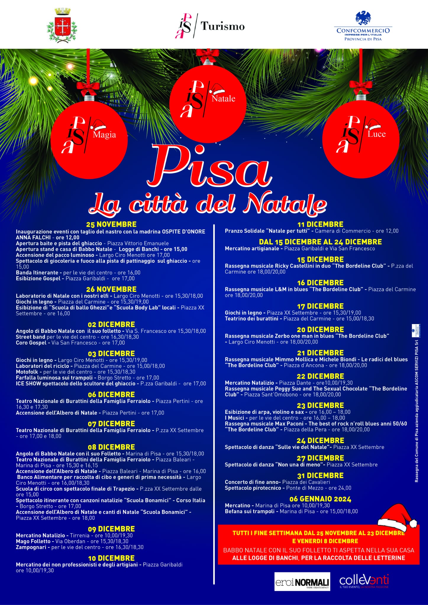 Pisa city of Christmas | Comune di Pisa - Turismo